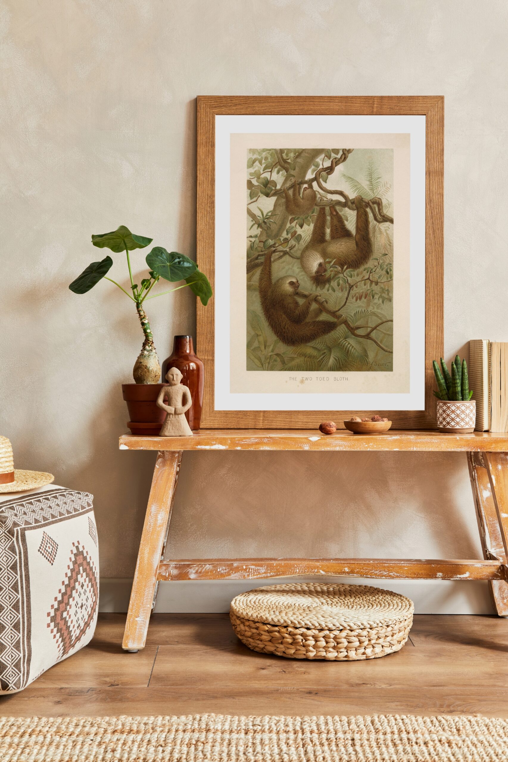 Poster "Sloths"// 35 x 50 cm - Lotte's Papery