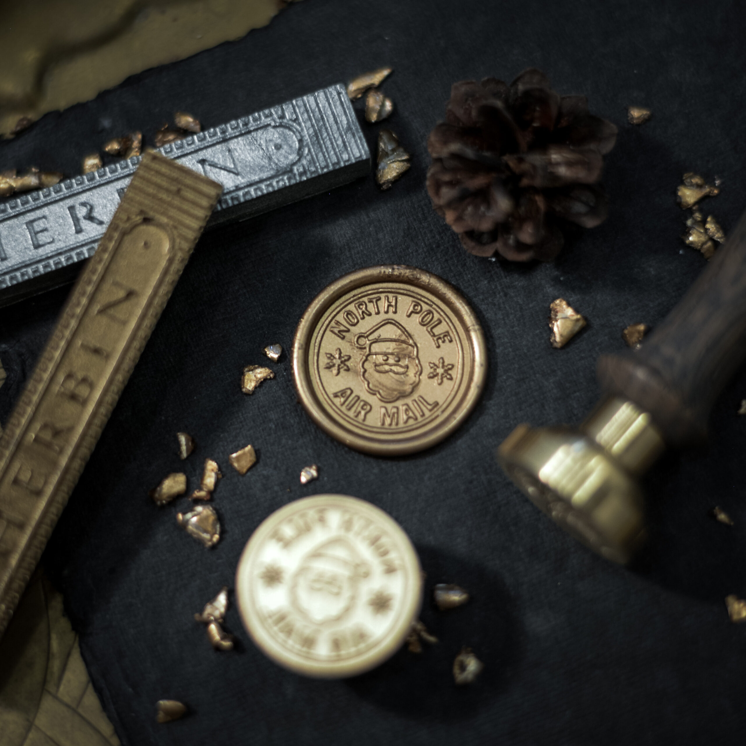 WS Ready-made self adhesive wax stickers // Christmas stamp - Lotte's ...